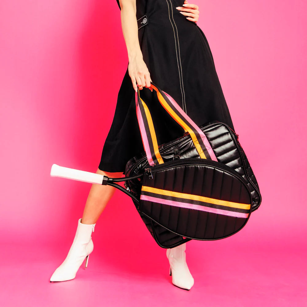 Think Rolyn Champion Tennis Bag | Pearl Black – Shecanlove